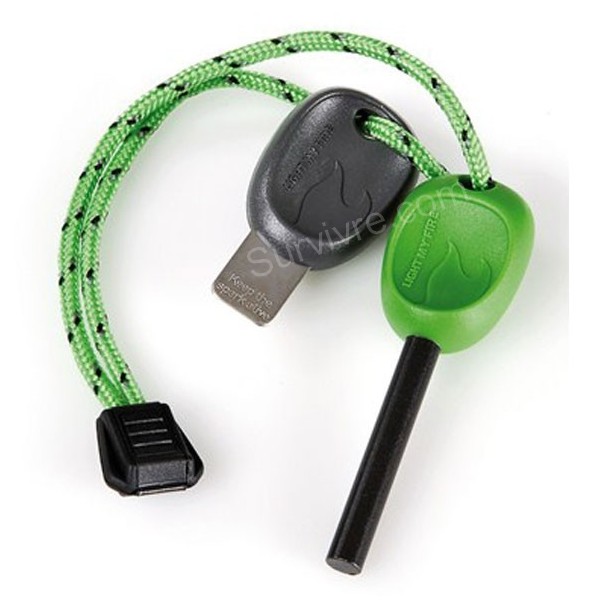 Allume feu silex de survie - Barre de magnésium